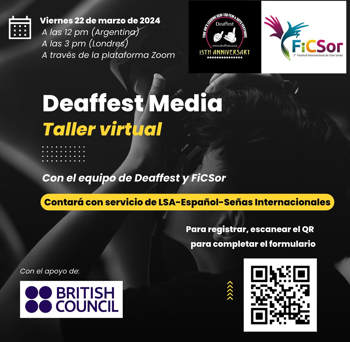 Deaffest’s Online Workshop with FiCSor, Argentina | Deaffest